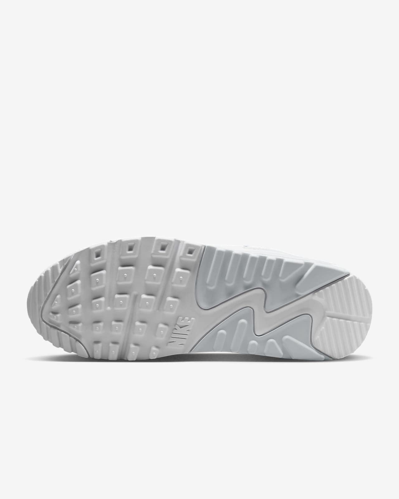 Nike Women Air Max 90 Futura Running Sneaker, White White White 101, 12