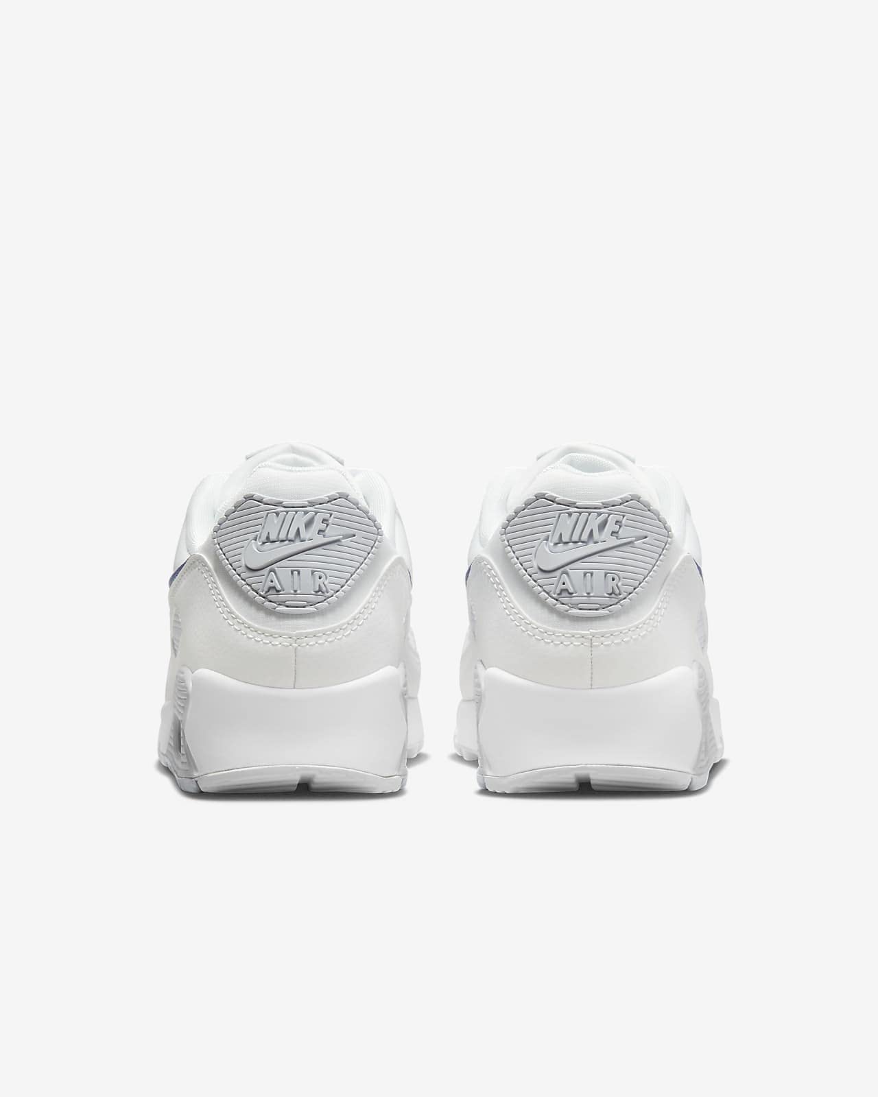 Nike Women Air Max 90 Futura Running Sneaker, White White White 101, 12