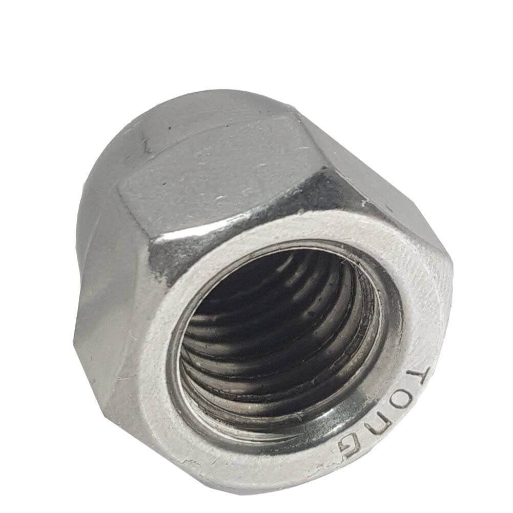 5/16-18 Acorn Cap Nuts Stainless Steel 18-8 Standard Height Quantity 10