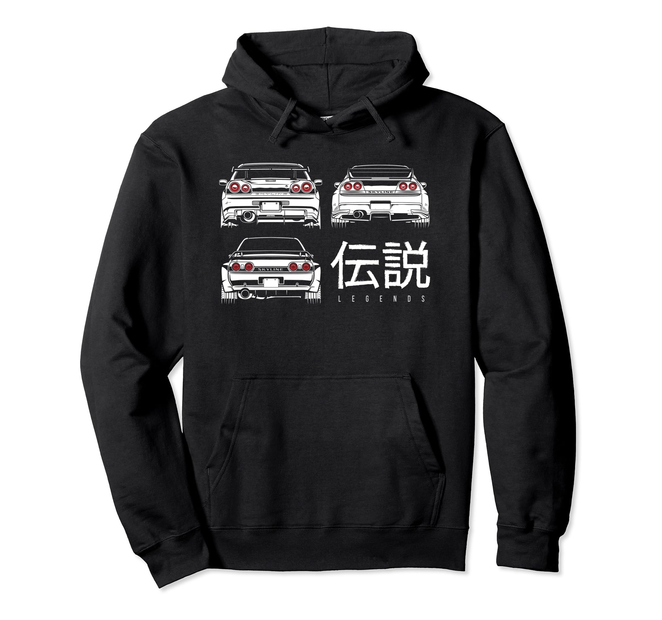 JDM Vintage Gt r Legendary Skyline Pullover Hoodie
