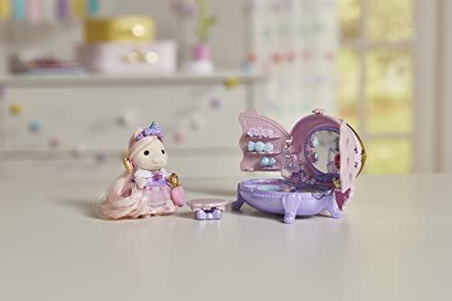 Calico Critters Pony's Vanity Dresser Set, Dollhouse Playset with Figure and Accessories
