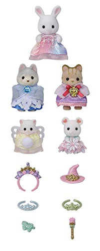 Calico Critters Royal Princess Set - Doll Playset with 5 Figures and Accessories for Children Ages 3+