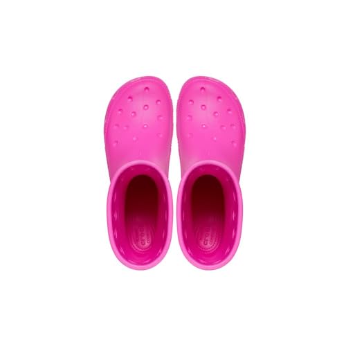 Crocs Classic Rain Boots, Juice, 4 US Unisex Big Kid