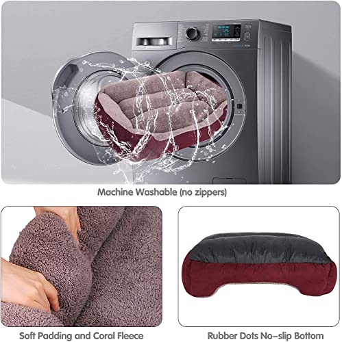 Dog Bed, Dog Beds for Large Dogs, Rectangle Washable Pet Mattress Comfortable and Breathable Large Dog Bed, Pet Bed