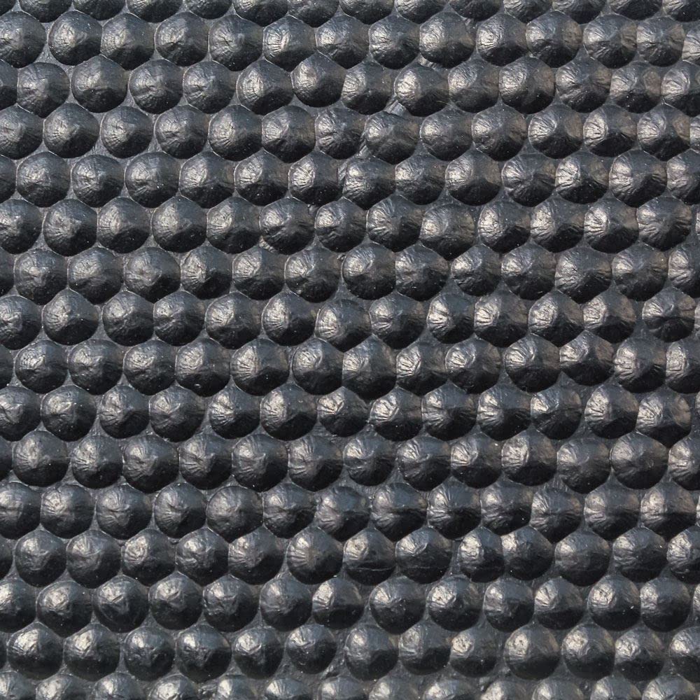 Tru-Stall 1 Piece 3/4" Thick Rubber Mat - 14' x 14' - Horse Stall Mat, Extra-Large Seamless Rubber Mat, One Piece Rubber Flooring for Horses, Stalls, Gyms, Garages, Barns, and More