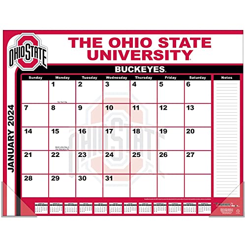 TURNER SPORTS Ohio State Buckeyes 2024 22X17 Desk Calendar (24998061494)