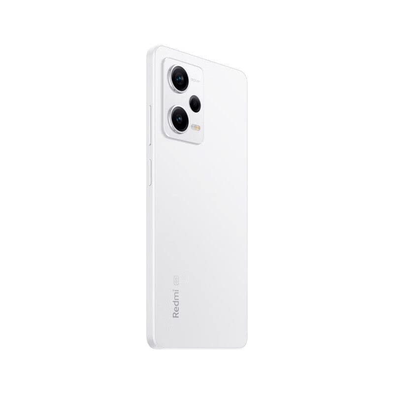 Xiaomi Redmi Note 12 Pro 5G + 4G (128GB + 6GB) Factory Unlocked 6.67" 50MP Triple Camera (Only Tmobile/Metro/Mint USA Market) + Extra (w/Fast Car Charger Bundle) (Porcelain White)