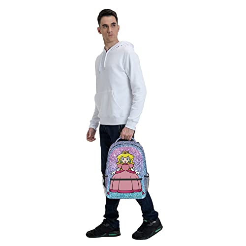 Princess Peach Backpack For Boys And Girls School Backpack For Men And Women Laptop Backpack Travel
