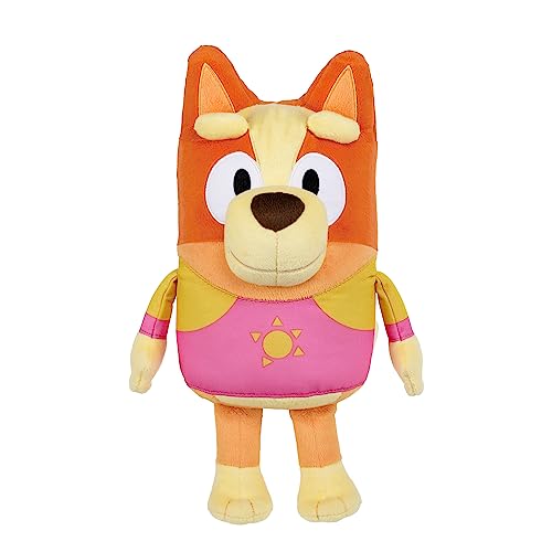 Bluey, Talking Beach Bingo. 13" Talking Plush Toy with 9 Phrases Bases Around The Episode Beach Theme Song