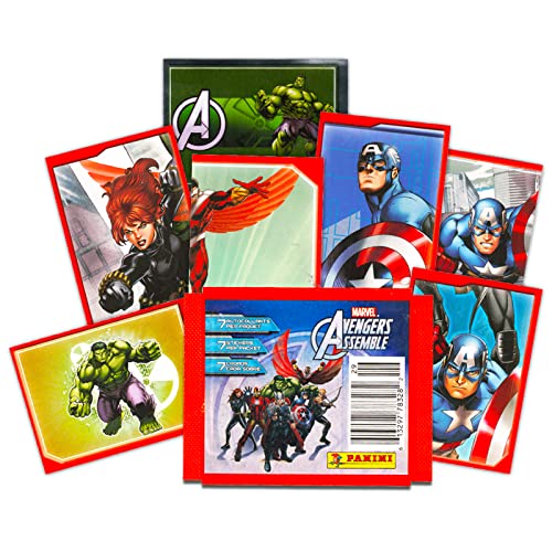 Avengers Backpack with Lunch Bag - Bundle with Avengers Backpack for Boys 8-12, Avengers Lunch Box, Water Pouch, Stickers, More | Avengers School Backpack