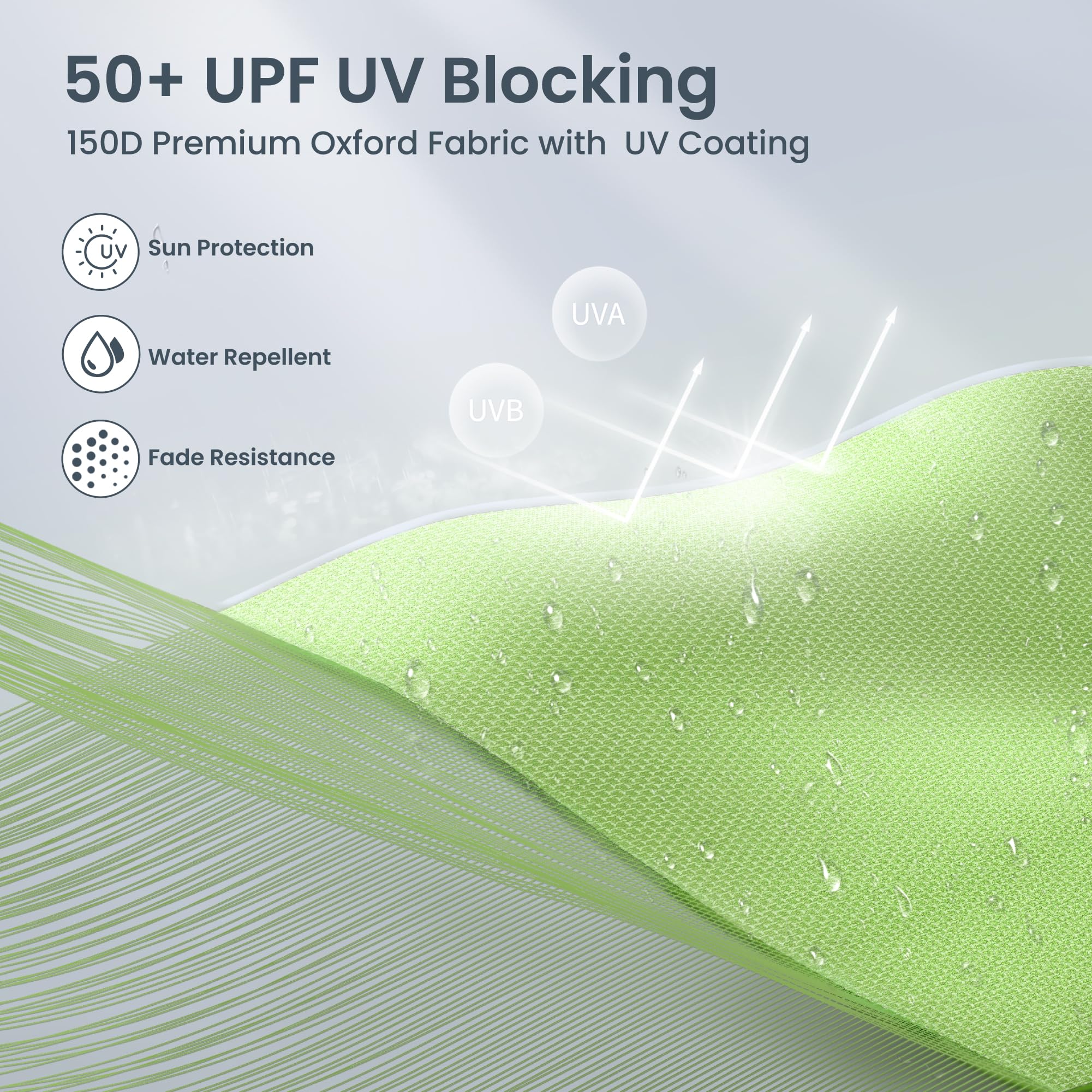 PHI VILLA Pop-Up Canopy Tent 13x13 Instant Shelter Outdoor Canopy with Wheeled Bag,Green