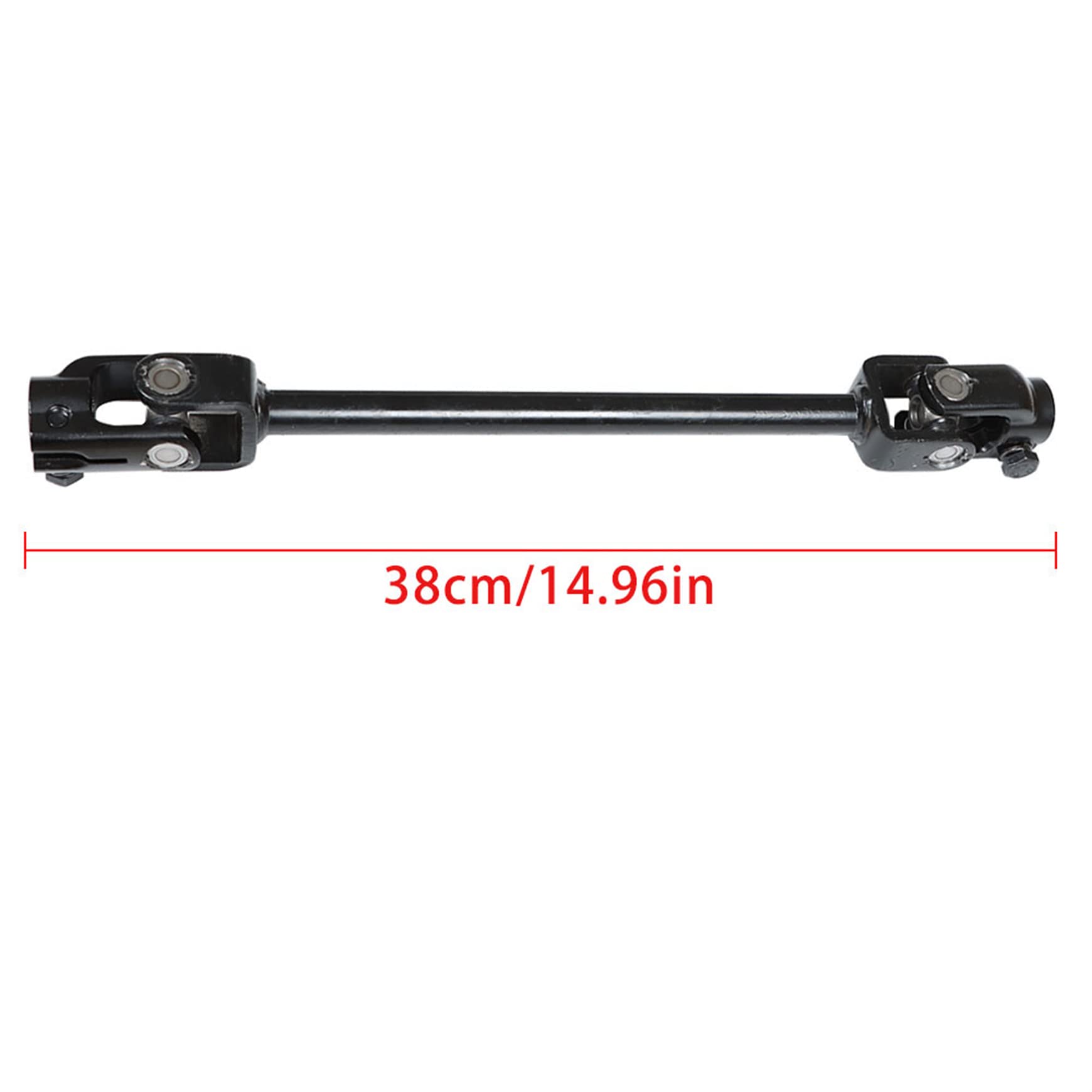 Silscvtt Go Kart Steering Kit 300mm Steel Steering Wheel & Steering Rack & Steering Shaft &Tie Rod Replacement for Go Kart ATV Buggy Quad 110cc 125cc 140cc 150cc