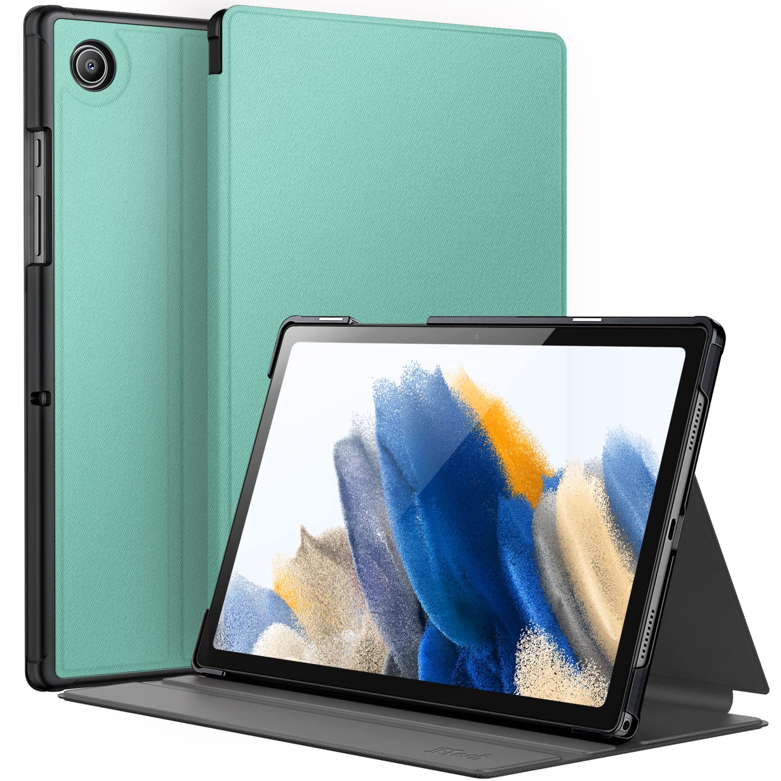 JETech Case for Samsung Galaxy Tab A8 10.5-Inch 2022 (SM-X200/X205/X207), Slim Folio Stand Protective Tablet Cover, Multi-Angle Viewing, Auto Wake/Sleep (Green)