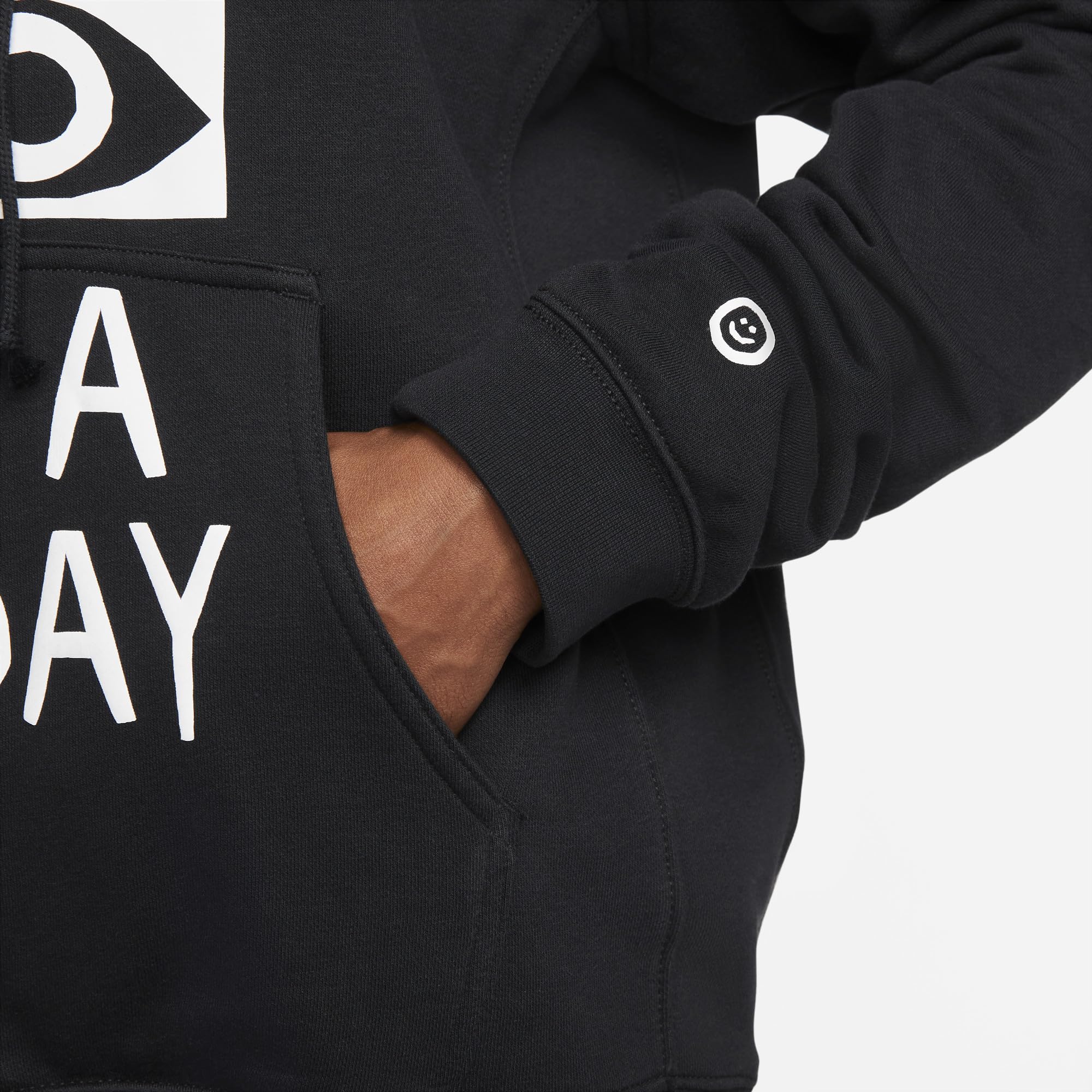 Nike Sportswear Men's French Terry Pullover Hoodie (US, Alpha, X-Large, Regular, Regular, Black)