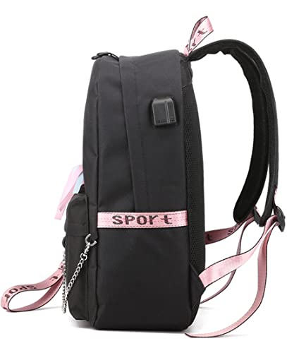 ISaikoy Anime Demon Slayer Backpack Bookbag Daypack School Bag Shoulder Bag Style a16