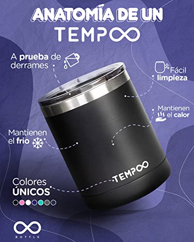 TEMPO COFFEE MUG, VACUUM INSULATED STAINLESS STEEL REUSABLE COFFEE CUP, DOUBLE WALL, COFFEE TRAVEL MUG, LEAKPROOFF LID, REUSABLE TUMBLER CUPS KEEP HOT COLD ICE (matte very peri)