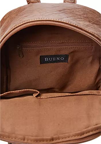 Bueno Women's, Elephant Washed Backpack BROWN NS