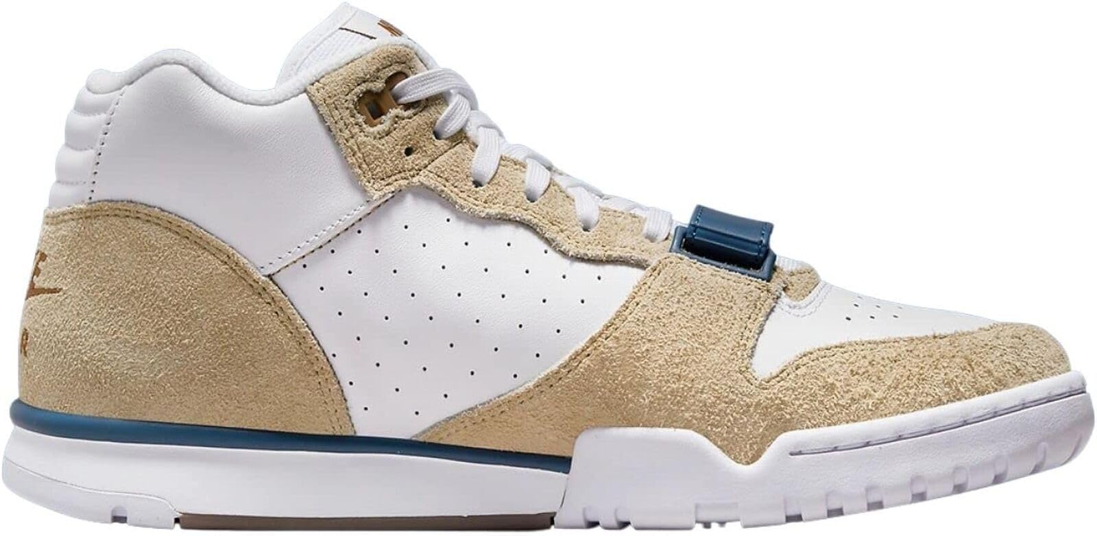 Nike mens Air Trainer 1 Shoes, Limestone/Ale Brown/White/Vale, 9