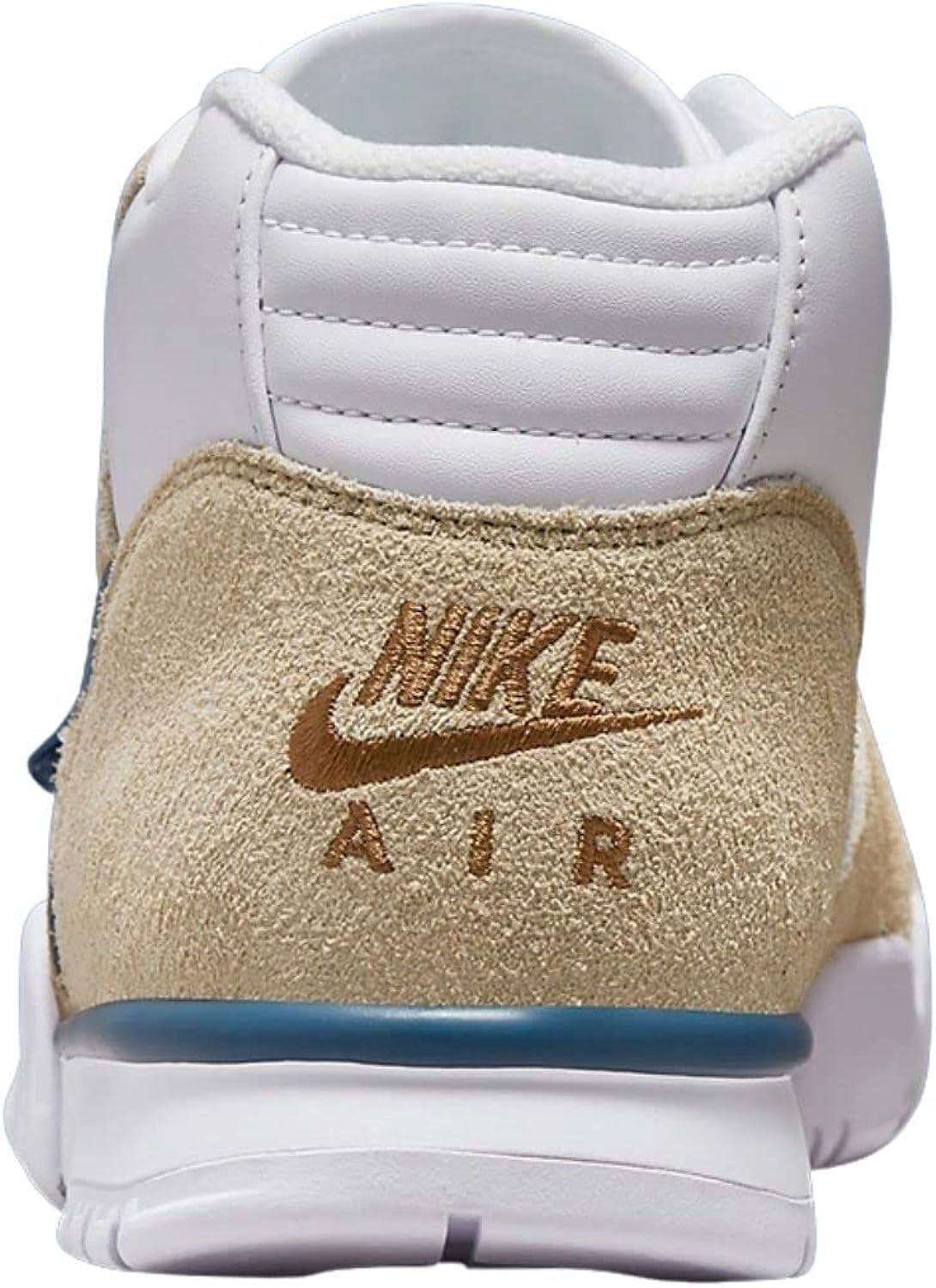Nike mens Air Trainer 1 Shoes, Limestone/Ale Brown/White/Vale, 9