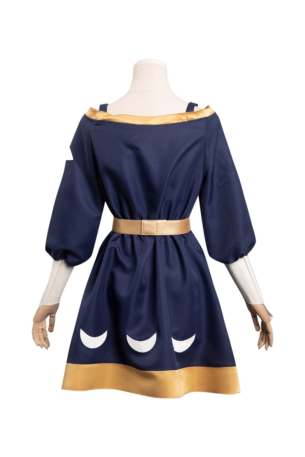 Finbald Womens Amity Blight Costume Dress The Owl House Cosplay Halloween Full Sets, X-Large