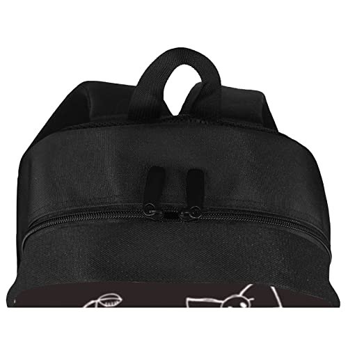 Kawaii Backpack For Girls Women Cute Cartoon Casual Bag 17 Inch Lightweight Multipurpose Travel Laptop Backpack