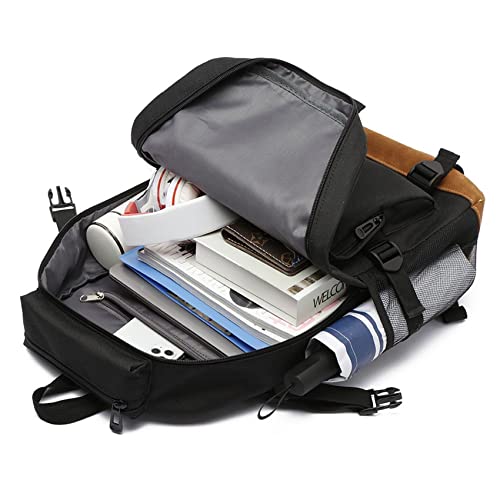 WRIGGY Student Venom Waterproof School Bookbag,Casual Backpack with Big Pocket Laptop Knapsack for Kid Black One Size