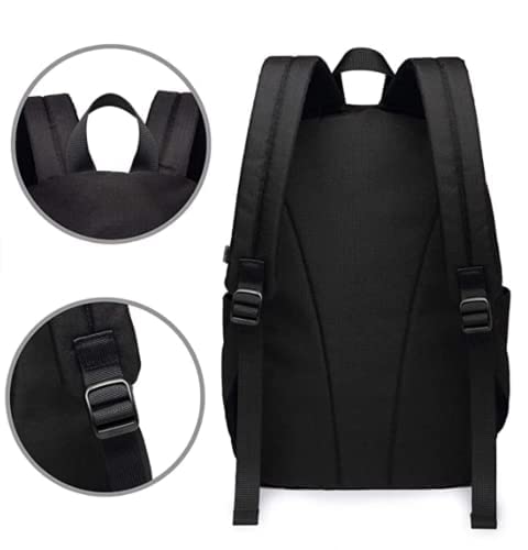 Cute-Ge-Ometry USB Backpack 17 in Shoulders Bags Laptop School Knapsack Daypacks Travel Women Men