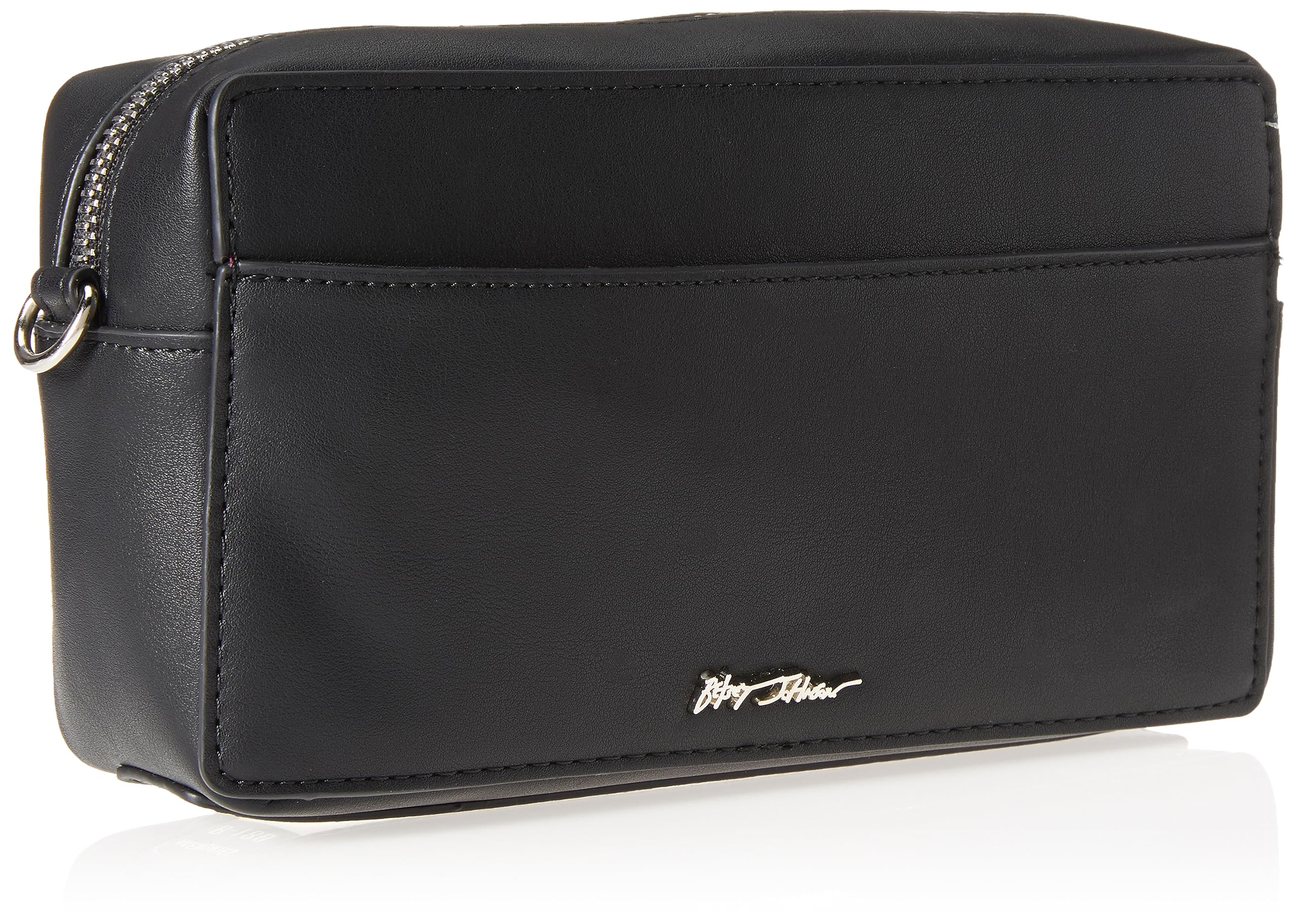 Betsey Johnson Kind Rewind VHS Crossbody, Black