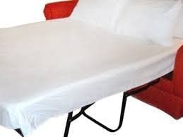 Edenwald Sleeper Sofa Bed Sheet Set - Full Burgundy Sleeper Sofa Flat Sheet Linens 3" Drop - 100% Egyptian Cotton 800 TC Sheets - Sleeper Sofa Sheets, Sleeper Mattress Sheet- Full Sofa Sleeper Sheets