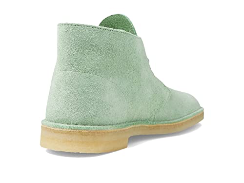 Clarks Desert Boot Light Green Suede 12 D (M)