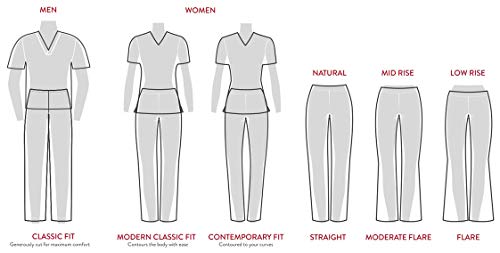 Dickies EDS Women Warm Up Scrubs Jacket Snap Front DK309, L, Fillings For You