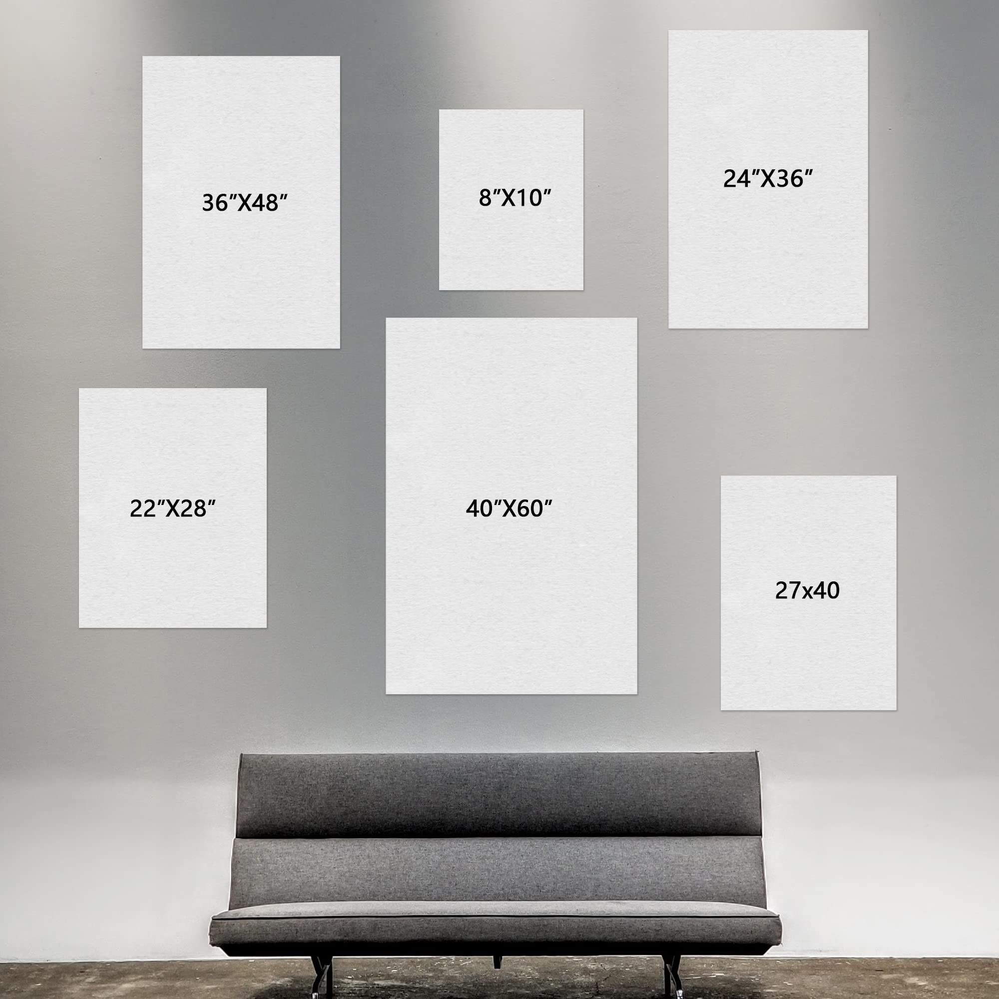 wall26 Custom Poster Prints - Upload Your Image/Photo, Personalized Photo to Poster Printing, Durable and Waterproof, Home Decor Wall Art Prints - 28x40 inches