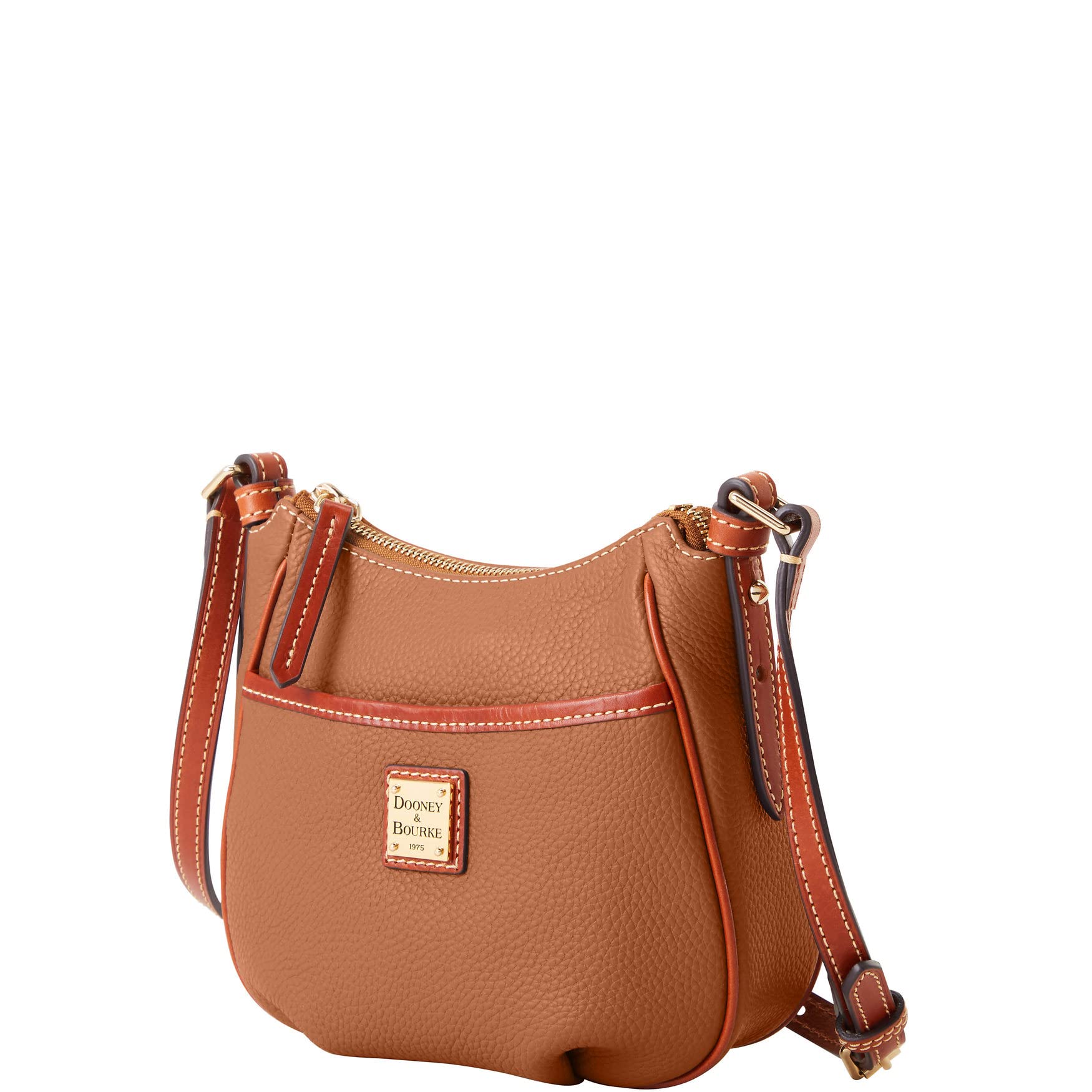 Dooney & Bourke Handbag, Pebble Grain Margo Crossbody - Caramel