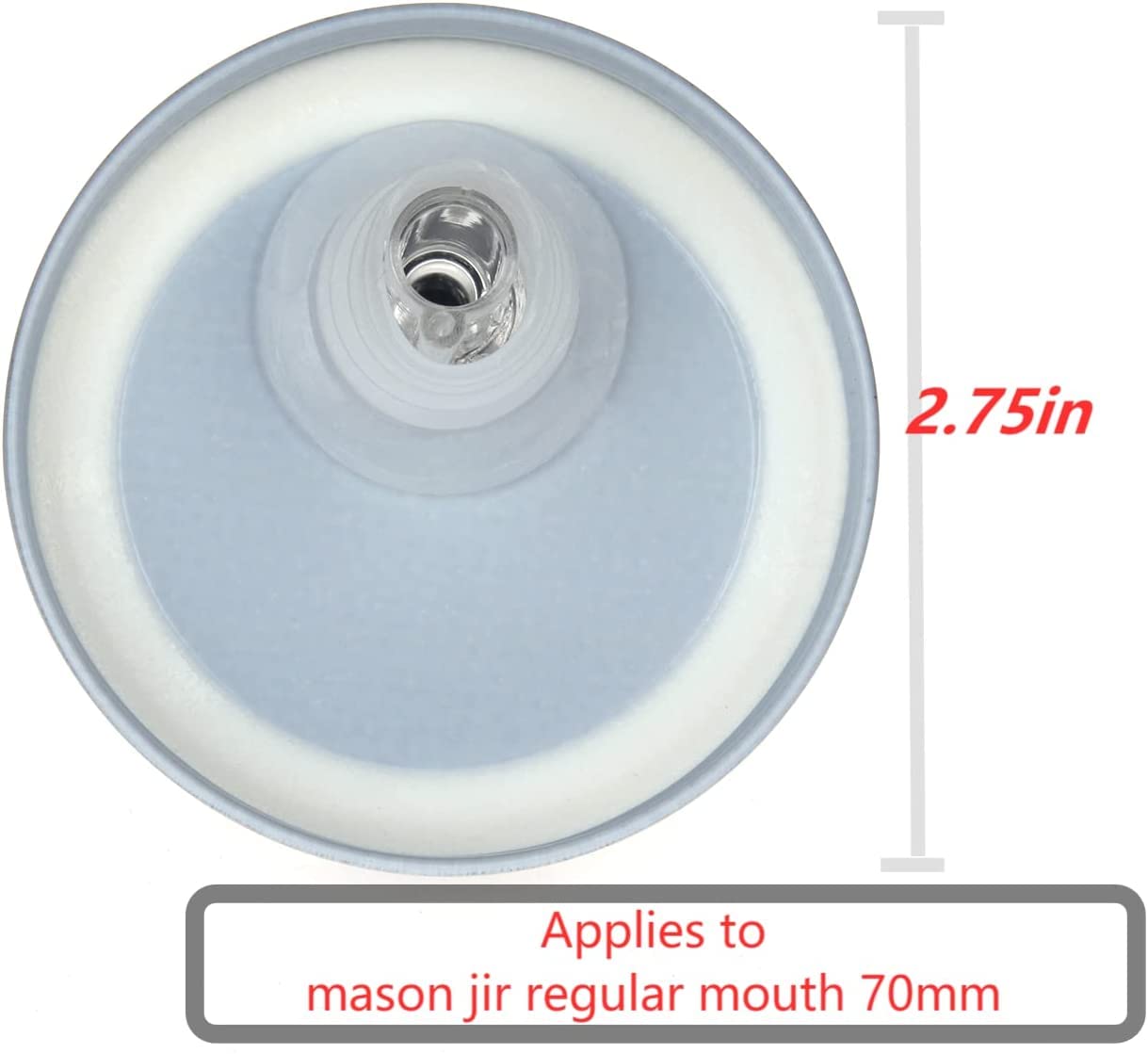 Mason Jar Pour Spouts. free flow Mason Jar Pour Spouts, mason jar for spout regular mouth size 70mm dispenser germination cover. Suitable for any liquid. LeakProof 2Pack + 4 Black Lid Caps (2 Pack