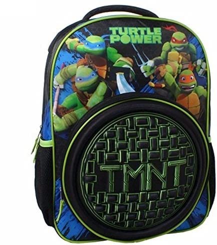 Nickelodeon Teenage Mutant Ninja Turtles TMNT Shell 16" Large School Backpack US