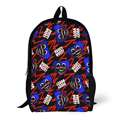 Xgvuqqi Horror Game Backpack Shoulder Bag Cartoon Cosplay Laptop Bag 17" (Pop-2)