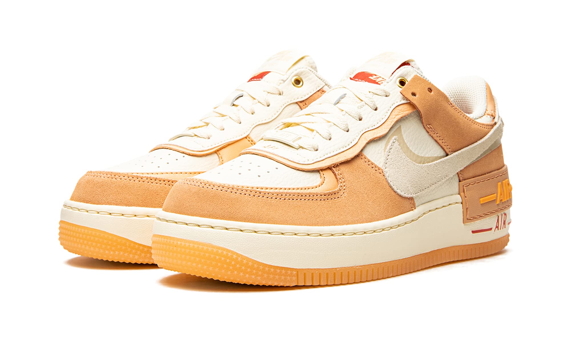 Nike Womens WMNS Air Force 1 Shadow DM8157 700 Sisterhood - Cashmere - Size 11.5W