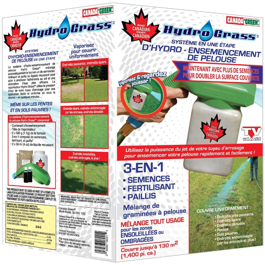 Hydro Grass Lawn Hydroseeding Spray System - 1 kg