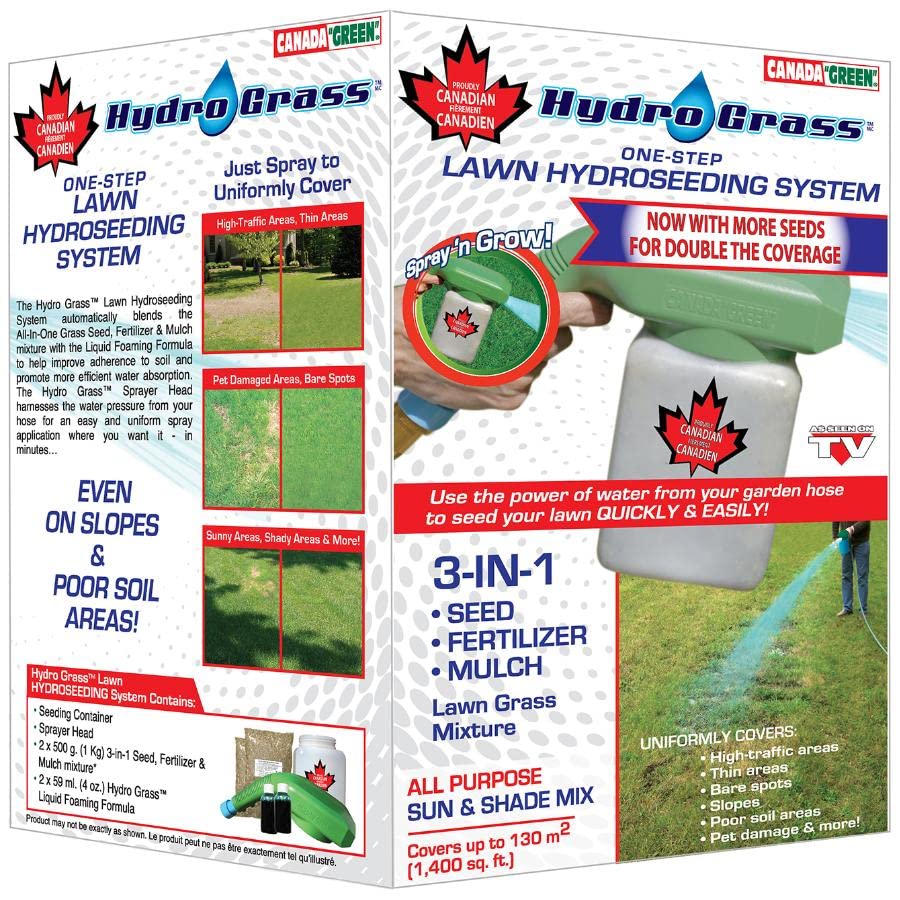 Hydro Grass Lawn Hydroseeding Spray System - 1 kg