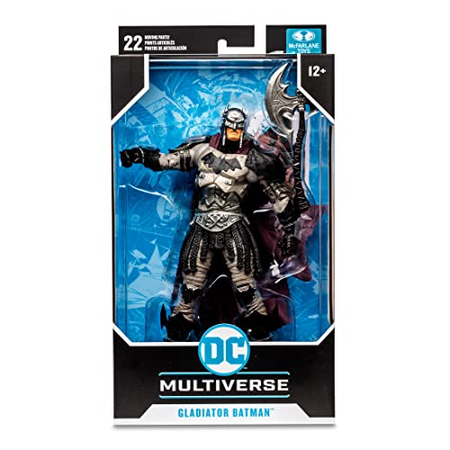 McFarlane Toys - DC Multiverse 7in - Gladiator Batman (Dark Metal)
