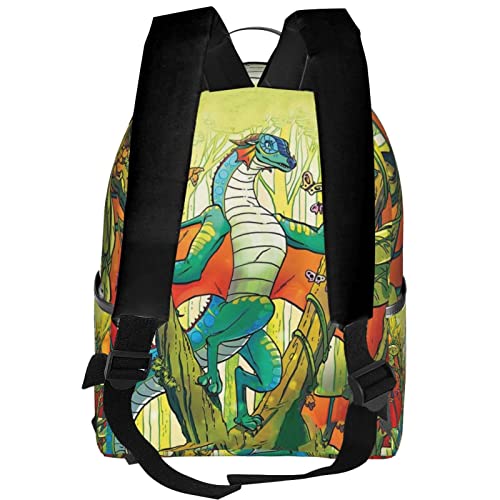 Wings-Of Fire Poster Lightweight Daypack Backpack Student School Bag Shoulders Satchel Bookbag Knapsack