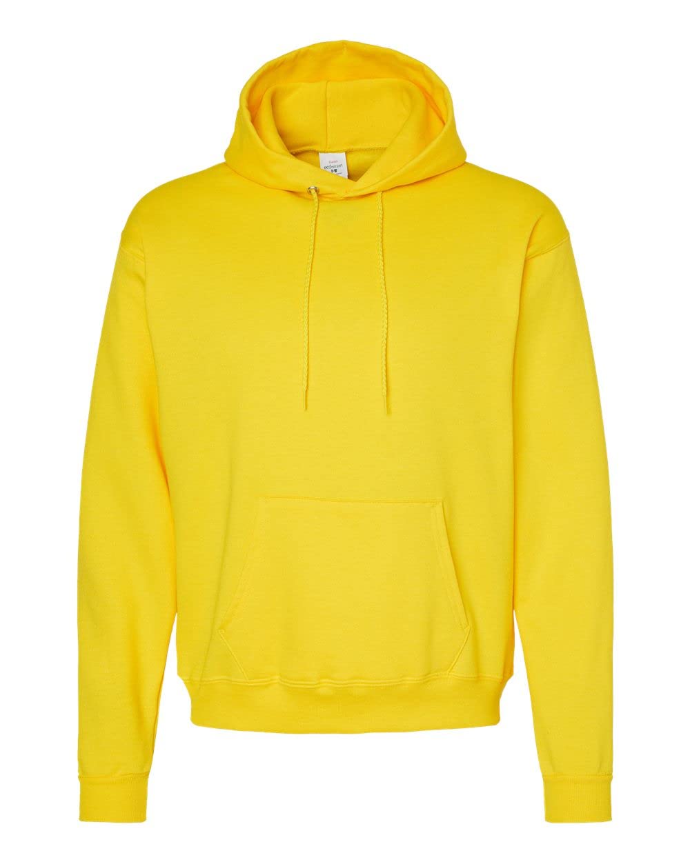 Hanes Mens Ecosmart Hooded Sweatshirt, 3XL, Athletic Yellow