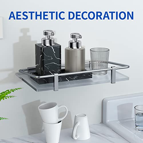 SYMINI Automatic Soap Dispenser, 11 oz Foam Hand Soap Dispenser, Rechargeable Touchless Foam Soap Dispenser for Bathroom Kitchen Office (Grey)