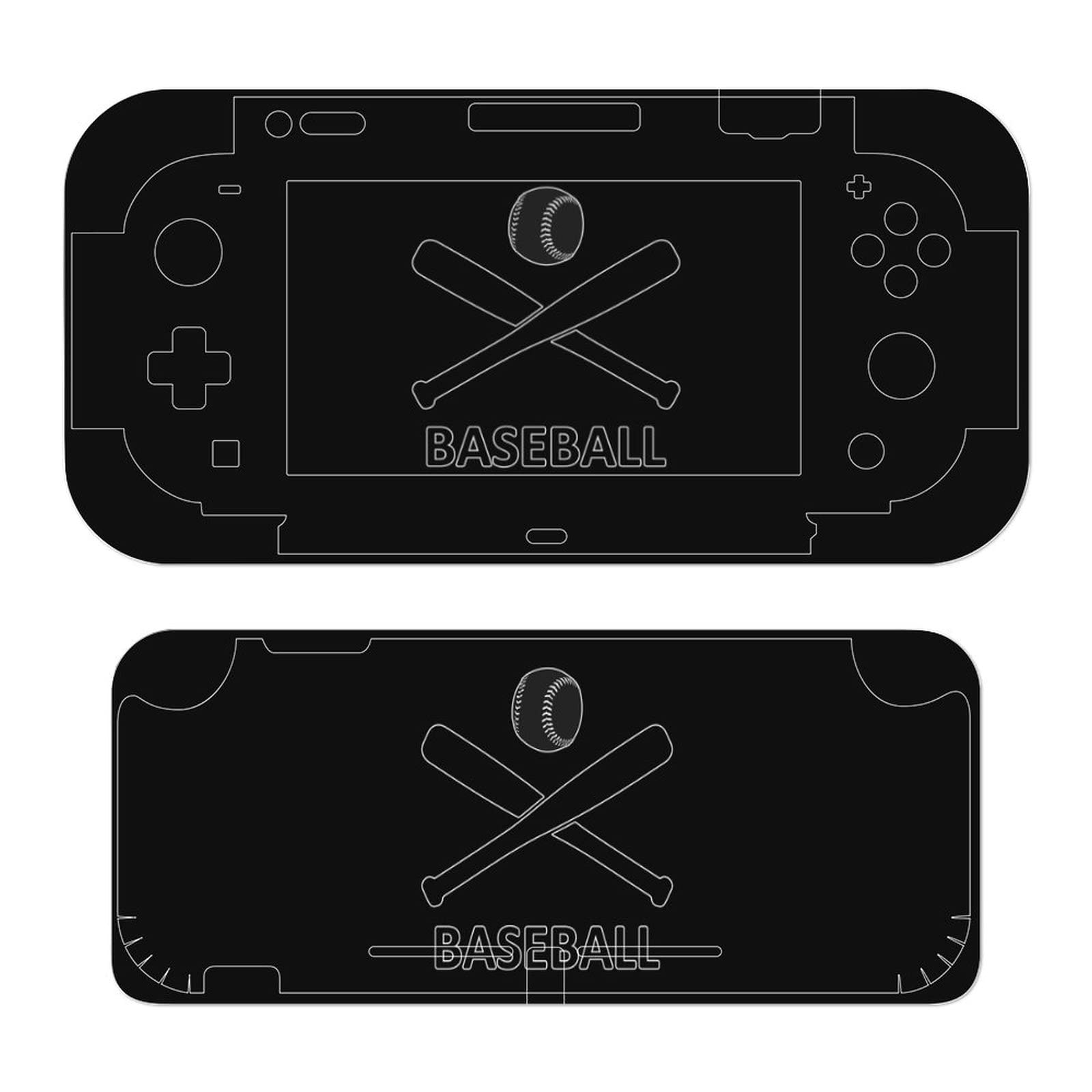 Baseball Stickers Protective Film Sticker Personalized Full Wrap Sticker Compatible with Nintendo Switch