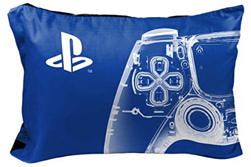 PlayStation Gamer 1 Single Reversible Pillowcase - Kids Super Soft Bedding (Official PlayStation Product)