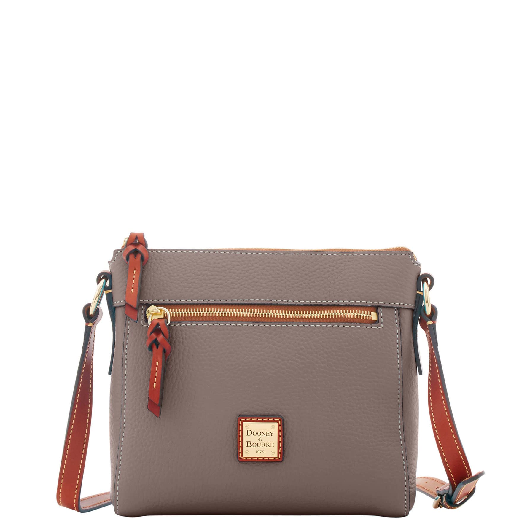 Dooney & Bourke Handbag, Pebble Grain Allison Crossbody - Taupe