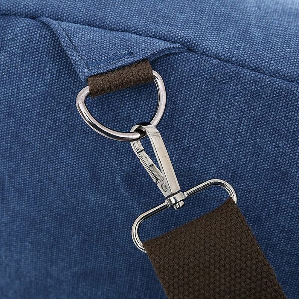 RIUKIU Messenger Bag Canvas Men Chest Bag Teenage Crossbody Shoulder Bag Men's Sling Bags Handbag Male Casual Chest Pack (Color : Gray)