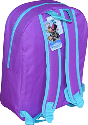 Group Ruz Disney Frozen Elsa & Anna 15" Backpack (Purple-Blue)
