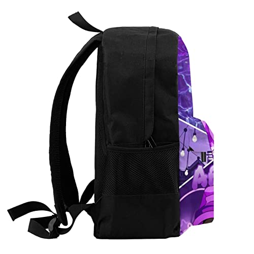 YAOJIAADM Anime Game Travel Laptop Backpack Women Man Resistant Daypack Business Bag