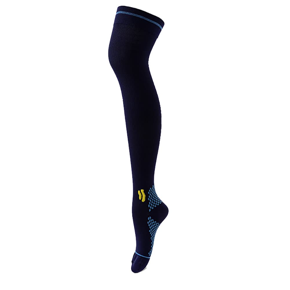 Willing Life Compression Socks for Women Men Over Knee Compression Stockings Best Support for Sports Nurse Travel Running Socks 4 Pack